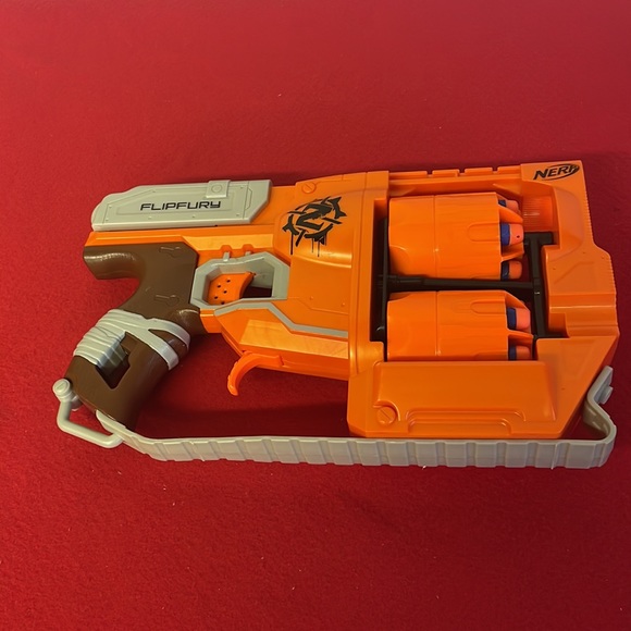 Nerf | Toys | Lot Of 2 Nerf Blaster Elite Strike Mega Air Dart Zombie ...